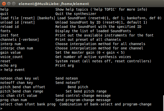 FluidSynth ~ A SoundFont Synthesizer | The Audio File