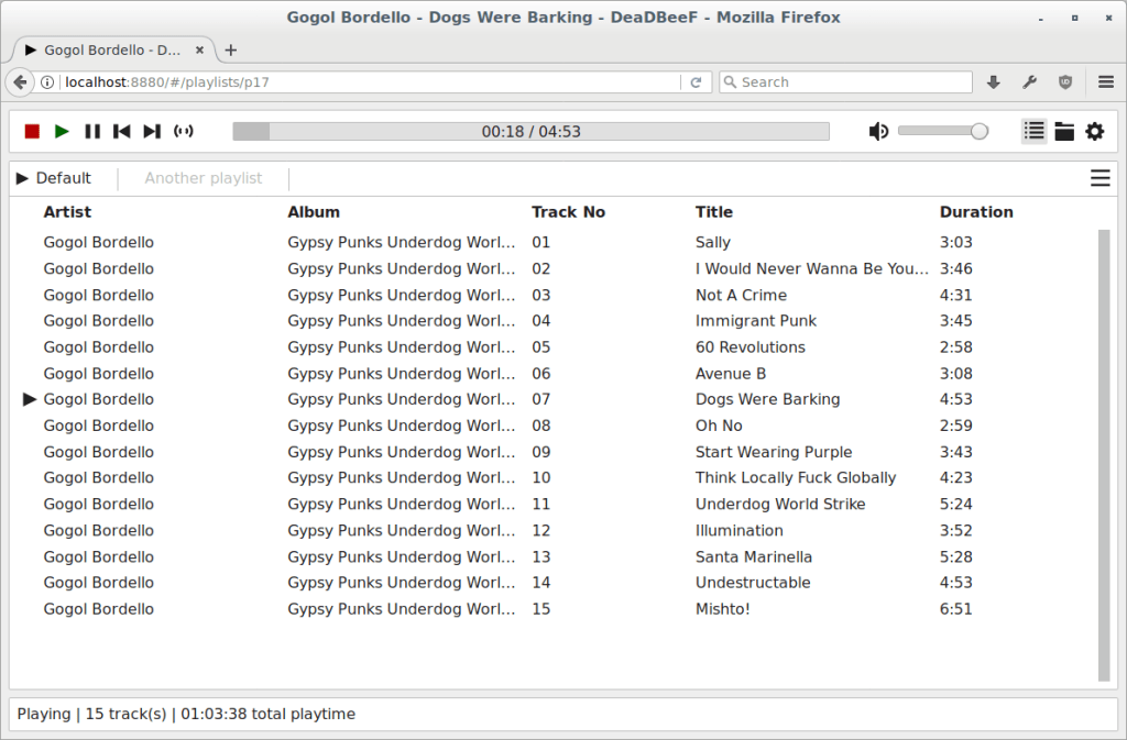 foo_beefweb ~ Foobar Web Browser Remote | The Audio File