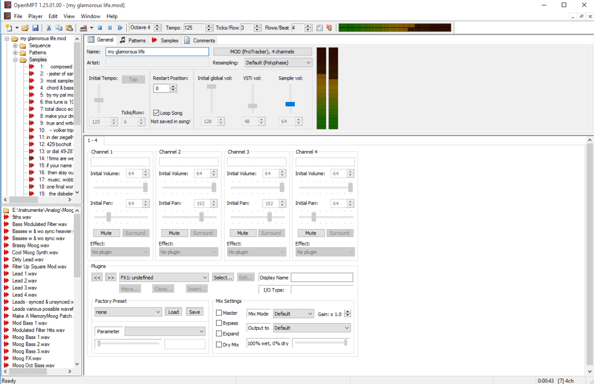OpenMPT ~ Discover The Music Inside… | The Audio File