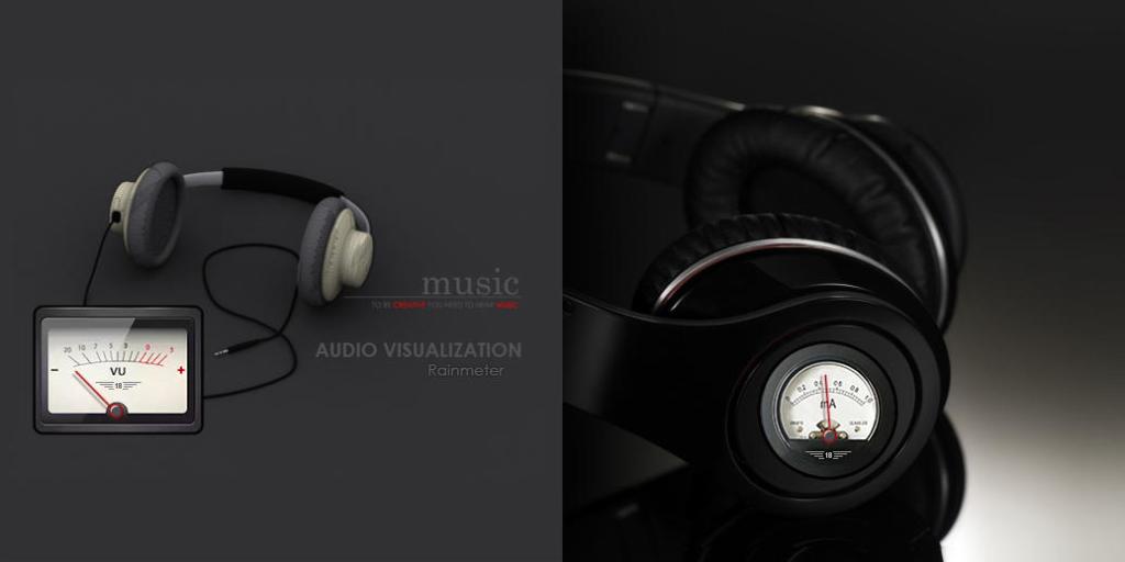 Rainmeter ~ Desktop VU Meter Display | The Audio File